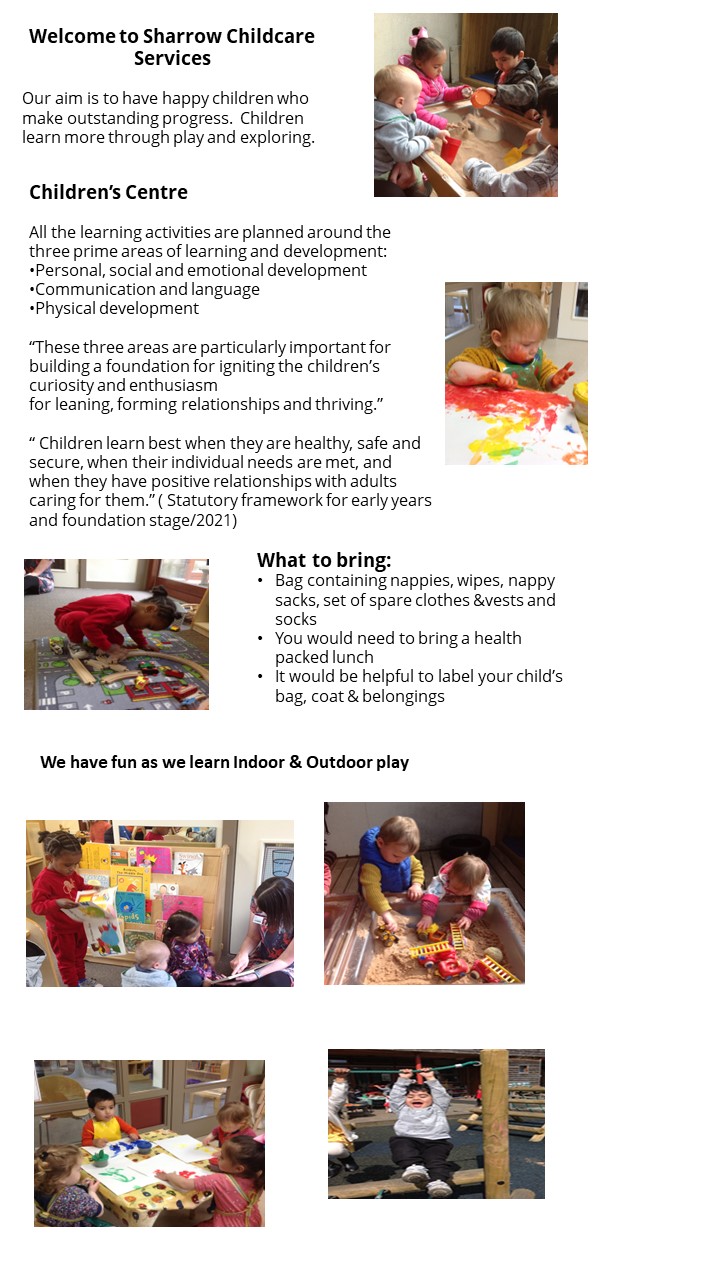 Children’s Centre : Sharrow Primary School